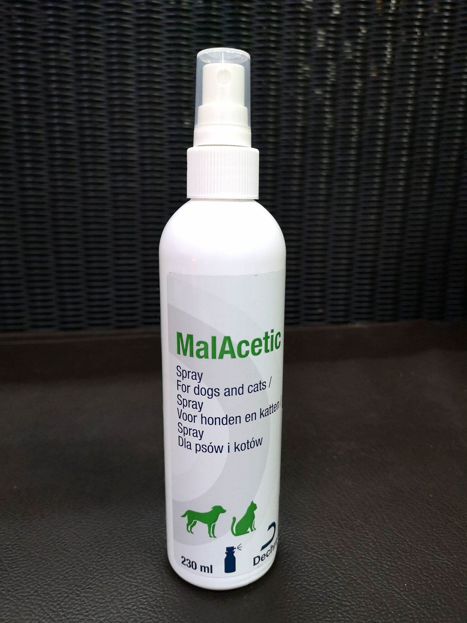 MalAcetic Spray สเปรย์พ่นผิวหนังสัตว์เลี้ยงที่ติดเชื้อแบคทีเรีย-เชื้อรา ...