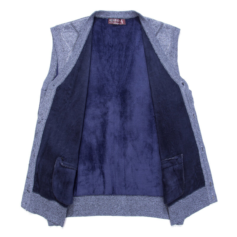 TAO Men's Fashion Collections เสื้อคาดิแกนแขนกุดผู้ชายเสื้อกั๊กกันหนาว ...