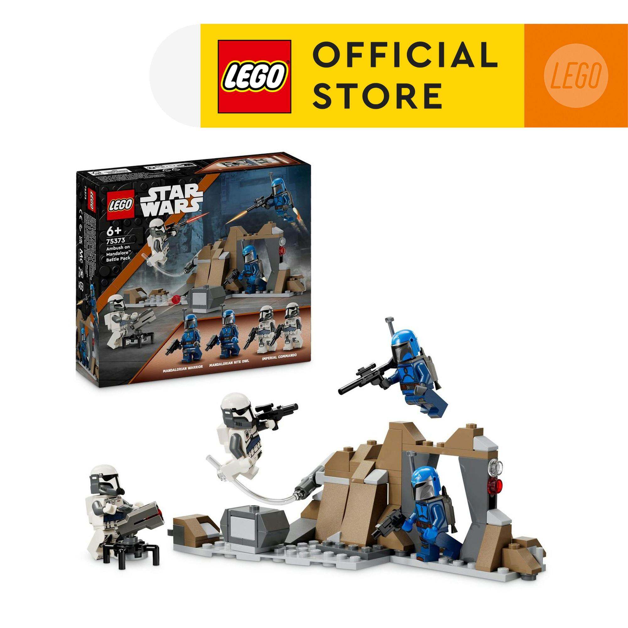 LEGO Star Wars TM 75373 Ambush on Mandalore Battle Pack (109 Pieces ...