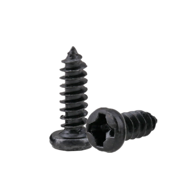 M1.4M1.7M2M2.3M2.6M3M4M5สีดำหัวกลมกากบาทน๊อตขนาดเล็กดิจิทัลจานตนเองแตะ ...