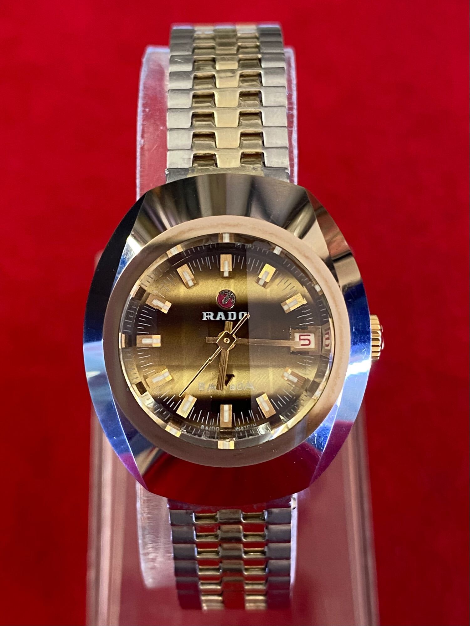 RADO BALBOA 17 jewels Automatic ตัวเรือนคาไบรท์ นาฬิกาผู้หญิง มือสองของแท้ - Watch WLT666 - ThaiPick