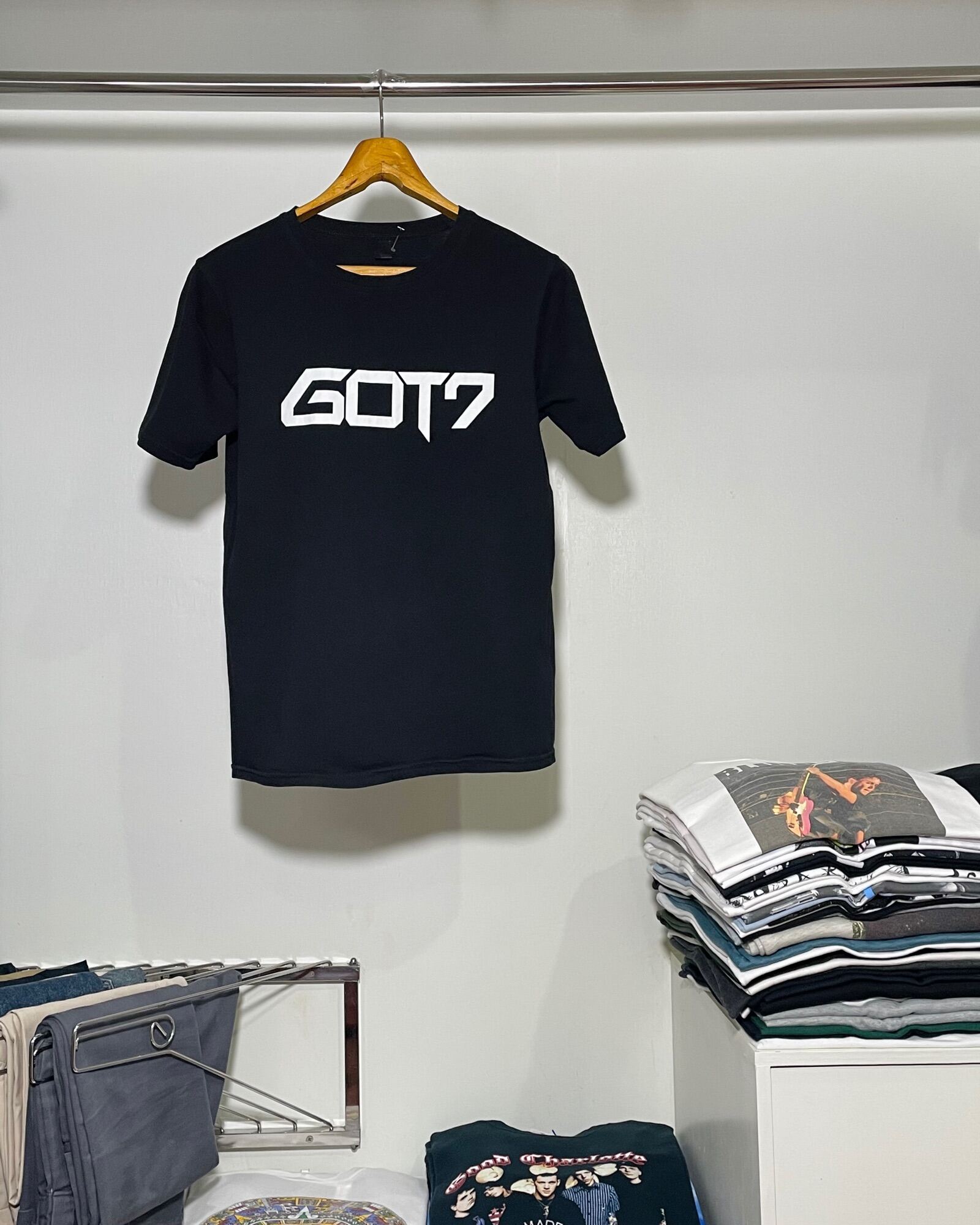 เสื้อวงเกาหลีมือสอง Got7 Jackson Wang 28 Size S มือ2 Th