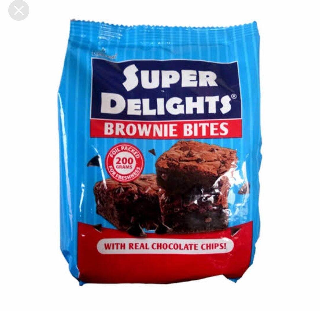 Super Delights Brownie Bites 200g - PH goodies TH - ThaiPick