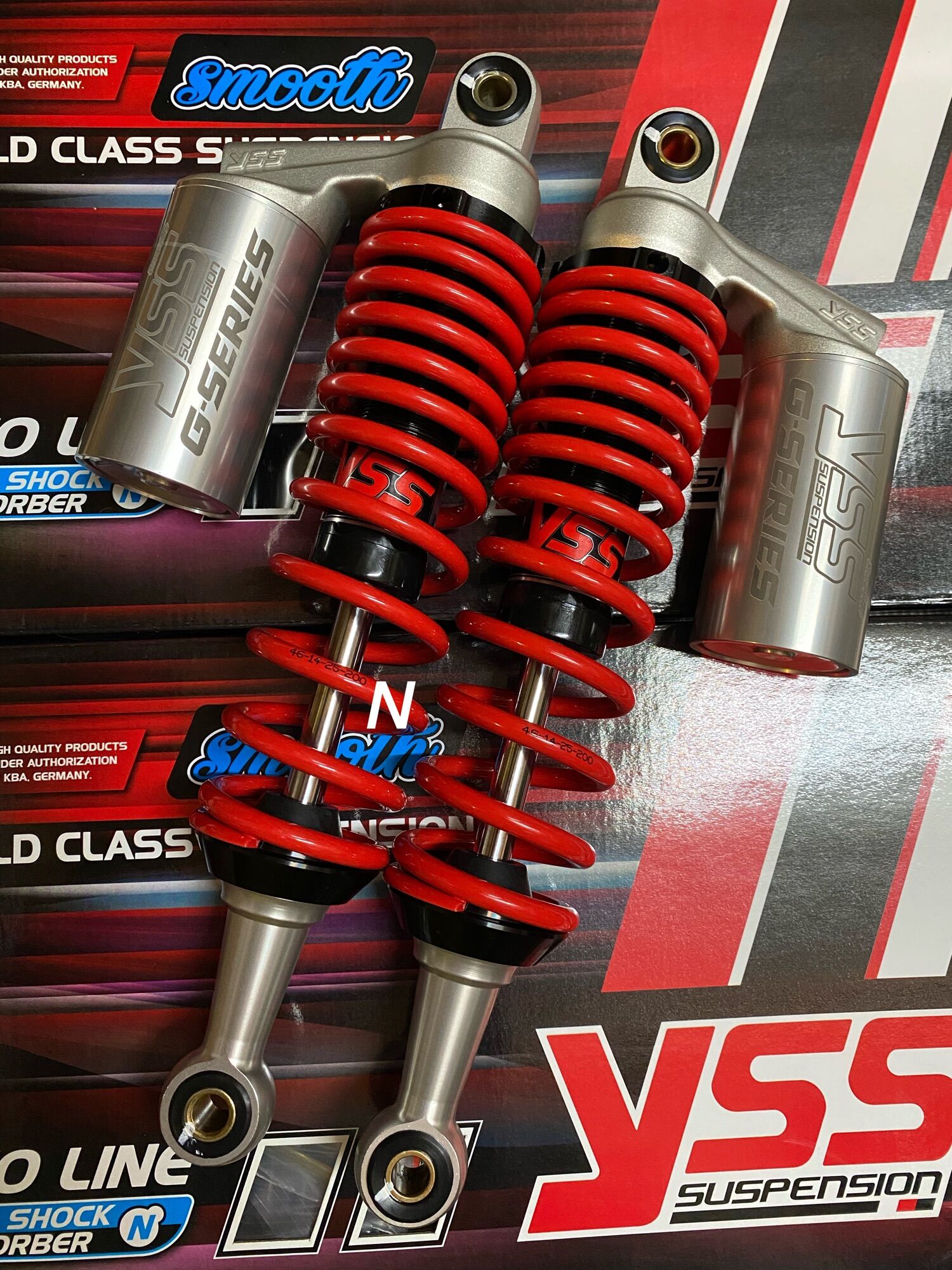 YSSแท้สำหรับWave110i(ปี13-20)//Wave125i ปี13-22)รุ่นG series(Smooth)สปริงเเดงกระบอกเงินSmooth ...