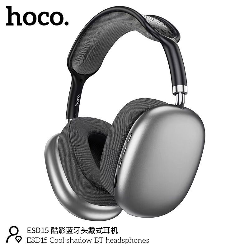 SY หูฟังบลูทูธครอบหู Hoco ESD15 ของแท้ 100% มีไมโครโฟนใช้กับโน๊ตบุ๊ค ...