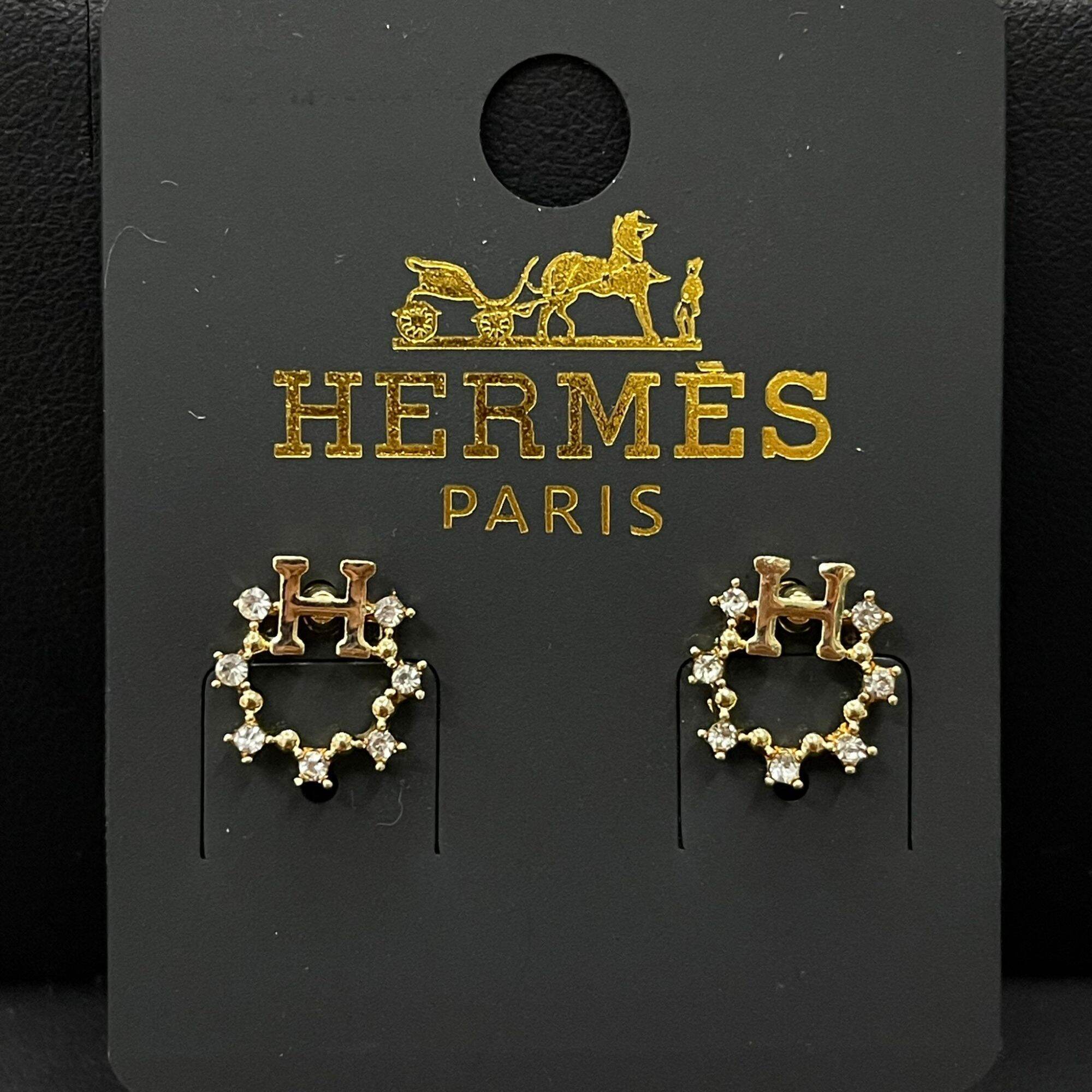 ต่างหูแบรนด์ ตุ้มหูDior GG Lv และอื่นๆ แฟชั่นติดหูสวยน่ารักสำหรับ ...