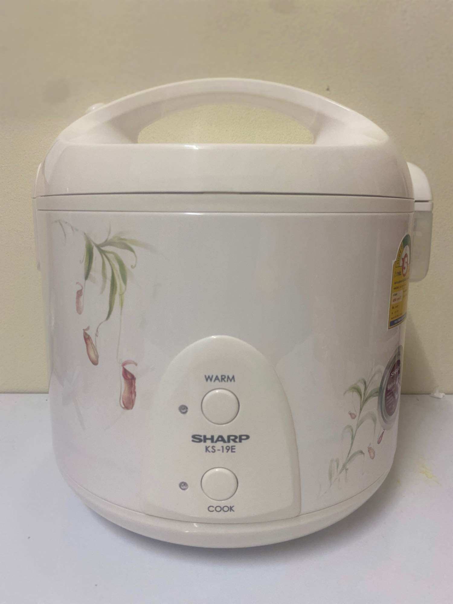 หม้อหุ่งข้าว SHARP 1.8 ลิตร รุ่น KS-19E อุ่นทิพย์ - หลงเอ๋อ ช็อป - ThaiPick