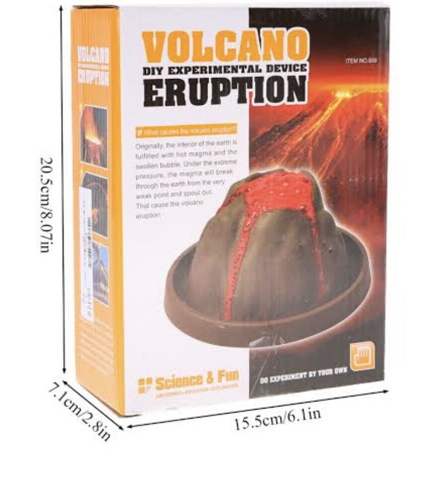 T.P.TOYS Valcano Eruption วิทยาศาสตร์แสนสนุก ชุดการทดลองภูเขาไฟระเบิด ...