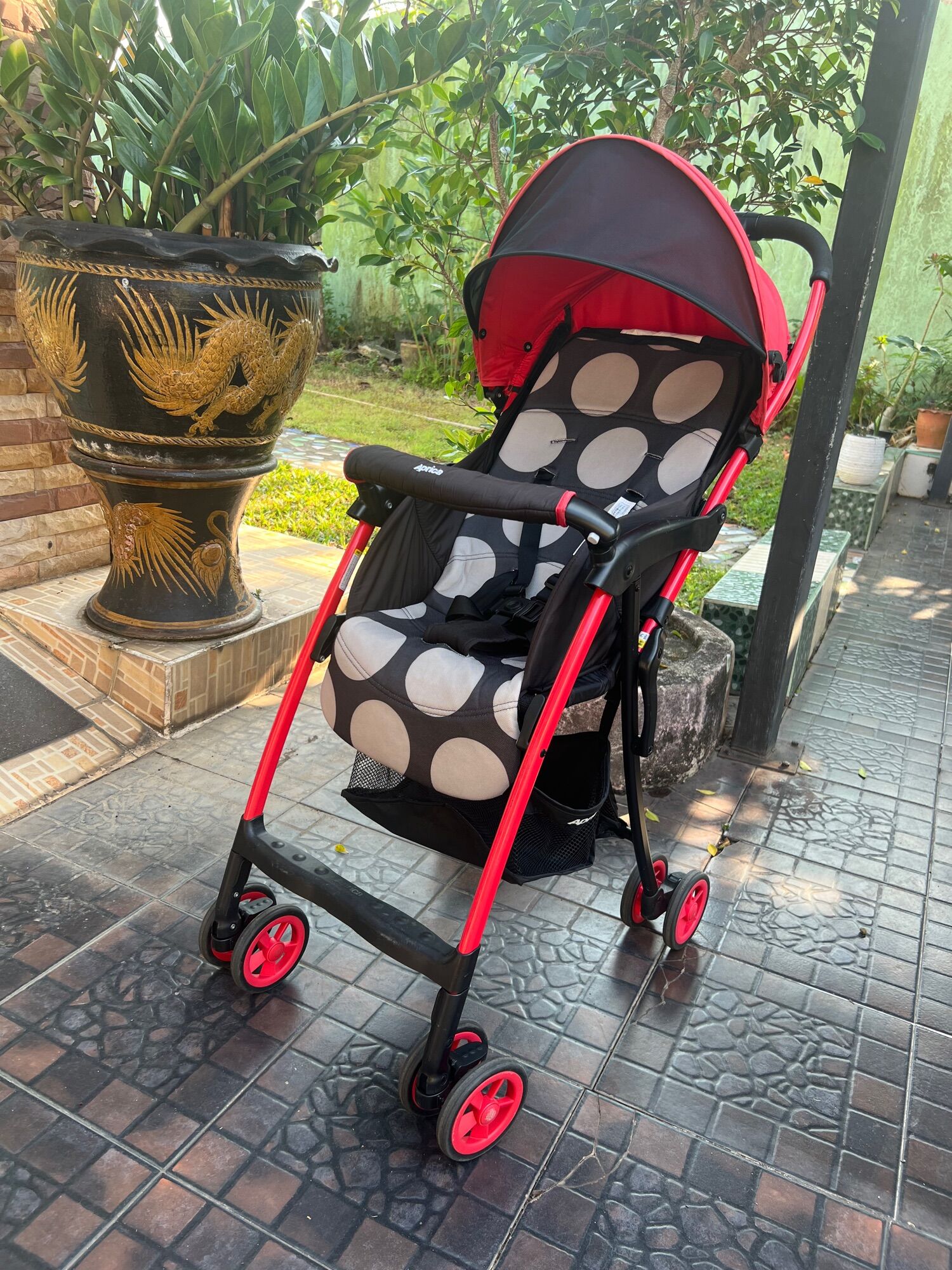 รถเข็นเด็ก APRICA รุ่น MAGICAL AIR PLUS HIGH SEAT รุ่นใหม่ สภาพสวย 90 ...