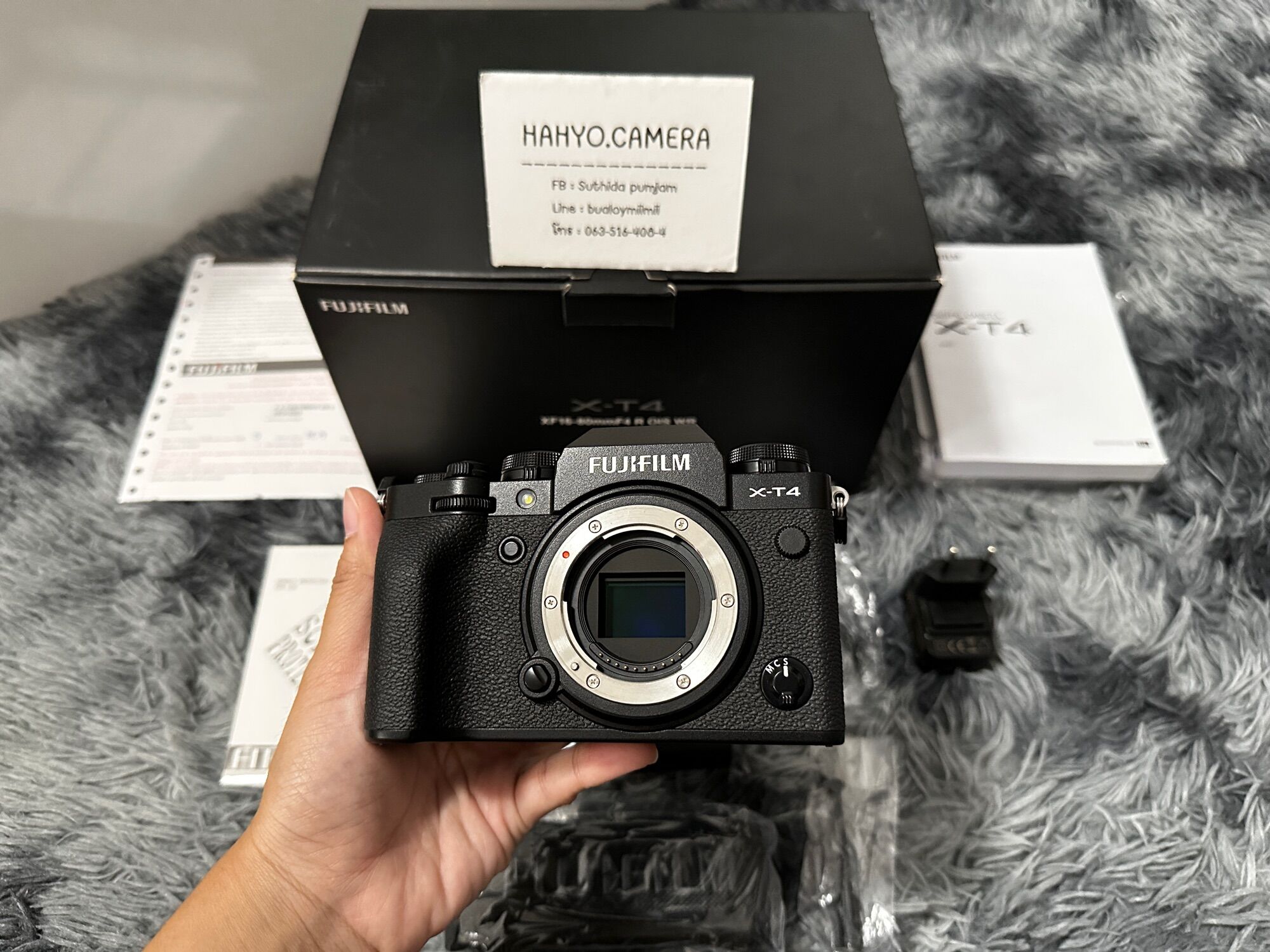 Body fuji xt4 สีดำครบกล่อง สวยกริ้บ - Hahyo.camera - ThaiPick