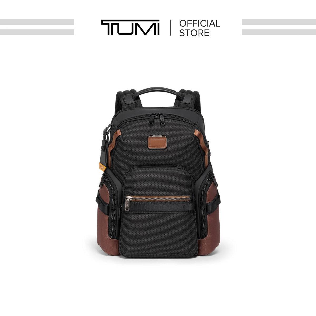 TUMI ALPHA BRAVO NAVIGATION BACKPACK BLACK ONYX COLOUR - TUMI - ThaiPick