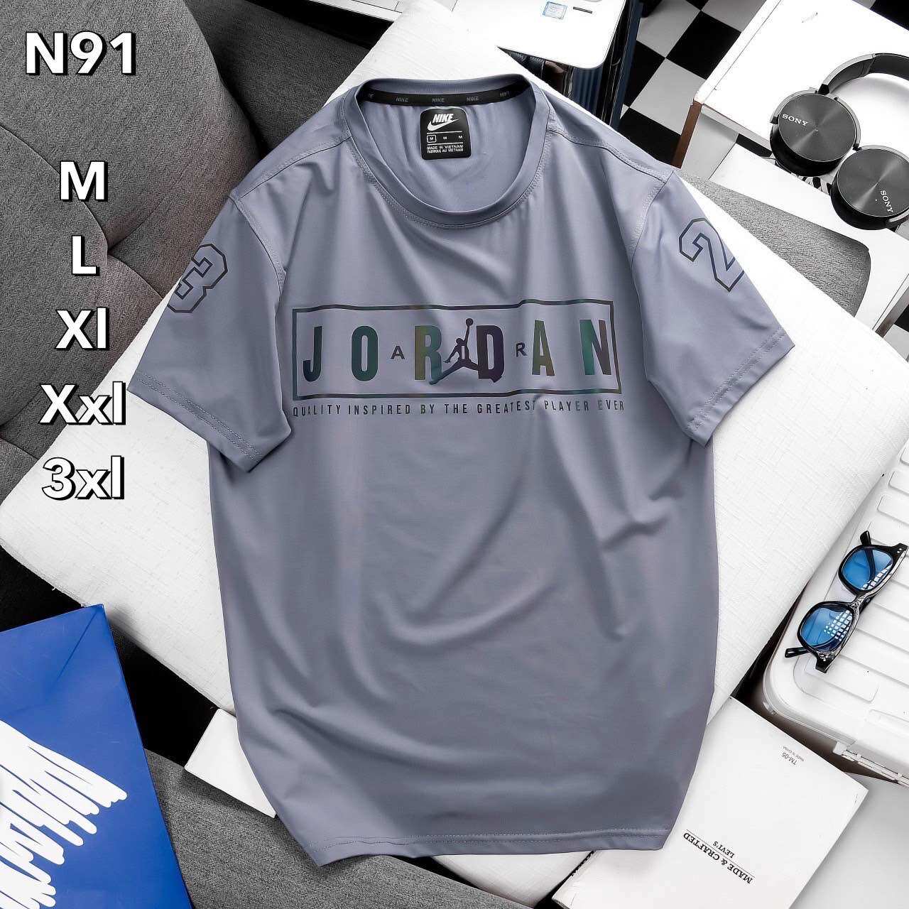 เสือกีฬาผ้าชาย คอกลม แขนสั้น AD99 - Outfit By Sp - ThaiPick