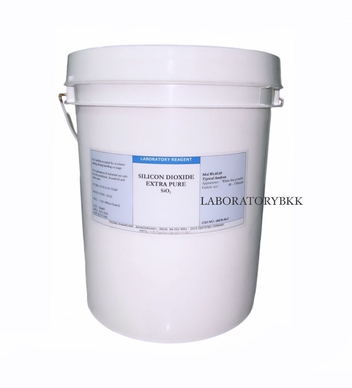 ซิลิกอนไดออกไซด์ SILICON DIOXIDE (SiO2) 100% extra pure ขนาด 1 kg ...