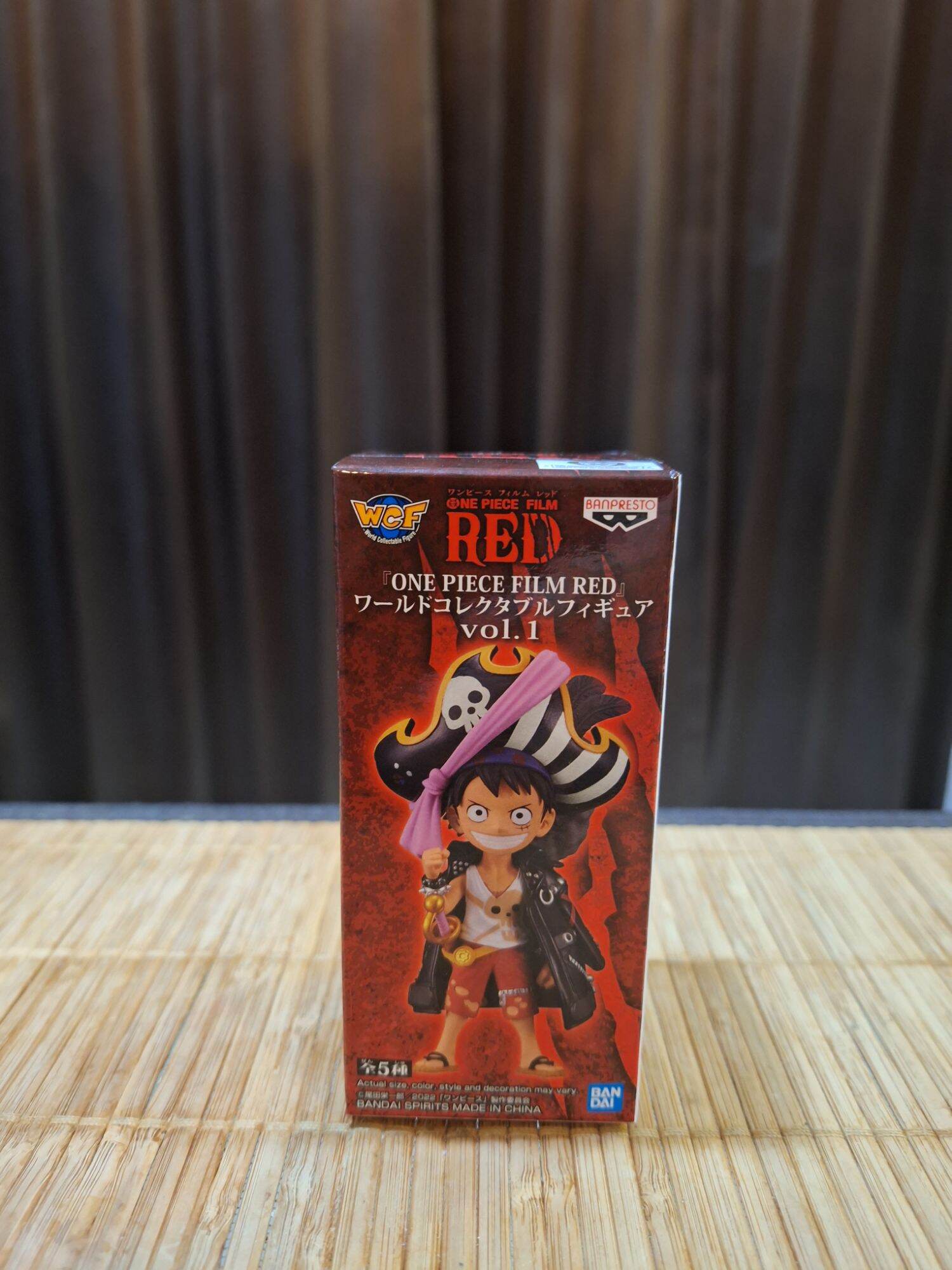 โมเดลงานลิขาทธิ์แท้ FIGURE WCF ONE PIECE FLIM RED : LUFFY, ZORO, NAMI ...