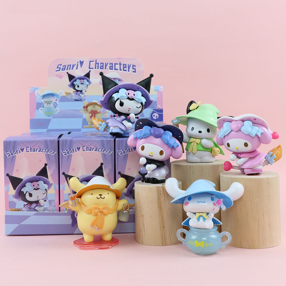 Sanrio blind BOX Magic Story Series Kuromi Cinnamoroll หุ่นอะนิเมะทำนอง ...