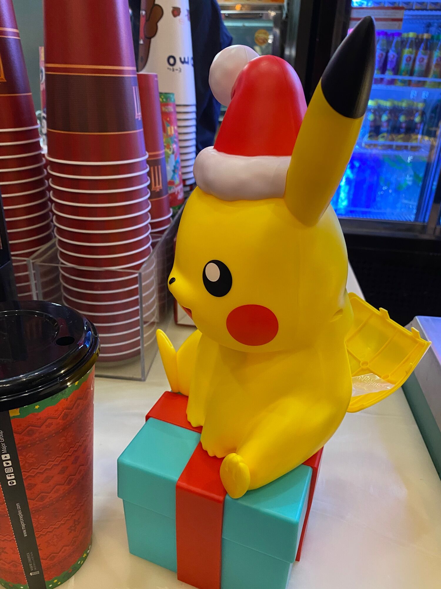 พร้อมส่ง????ถังป๊อบคอร์น Pokemon Christmas Popcorn Bucket Major Pokemon ...