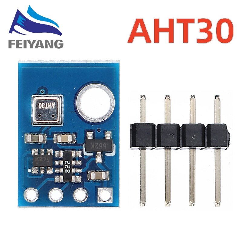 โมดูลตรวจวัดเซ็นเซอร์ความชื้นและอุณหภูมิดิจิตอลความแม่นยำสูง I2C ...