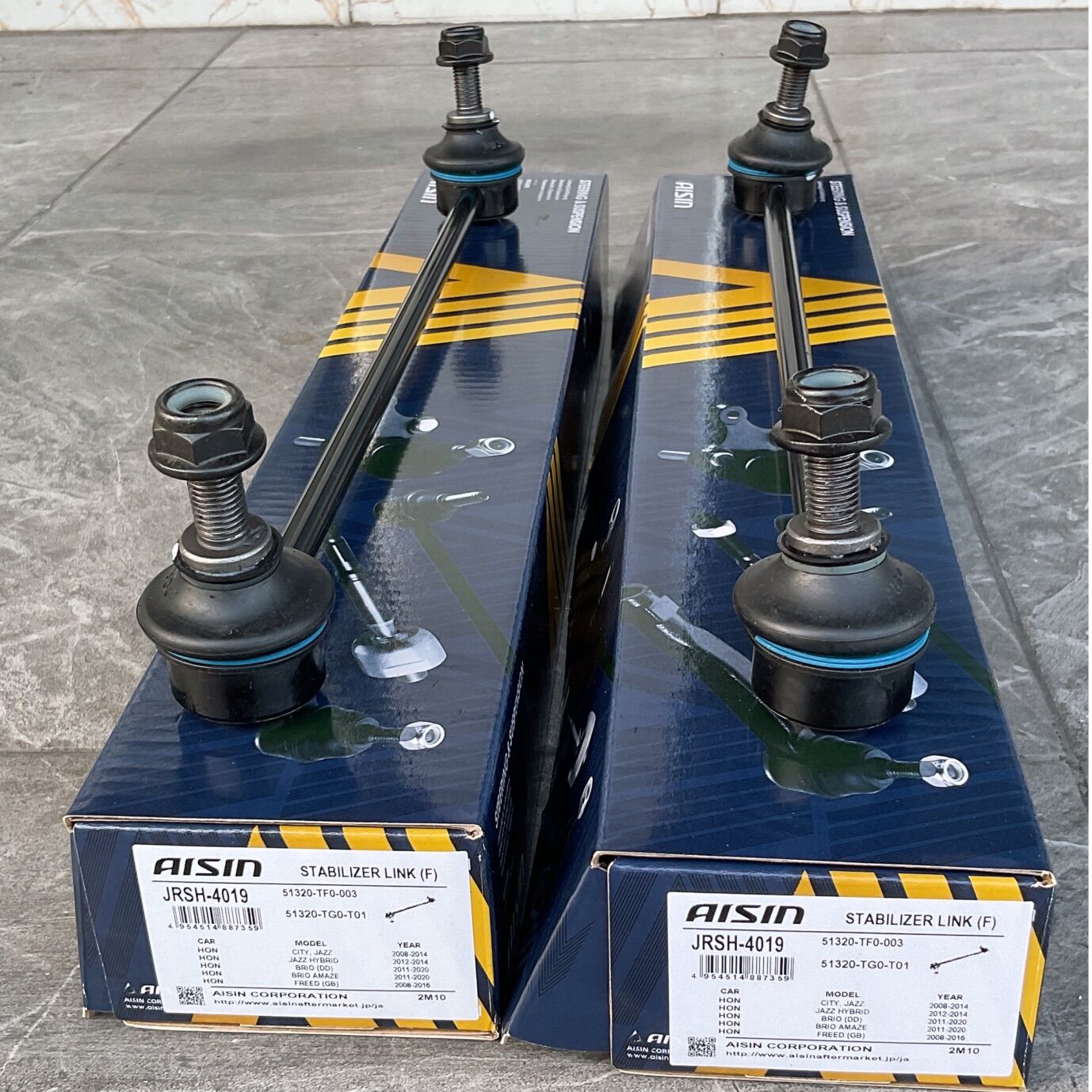 ลูกหมากกันโคลงหน้า Honda City GM2 Jazz GE ปี08-13 Brio Amze AISIN JRSH ...