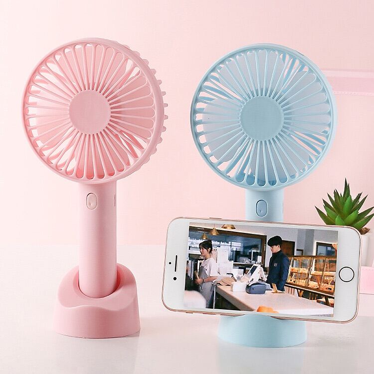 พัดลม USB Mini Fan 1200mAh พัดลมพกพา ถอดด้ามใช้เป็นเพาเวอร์แบงค์ พักลม ...