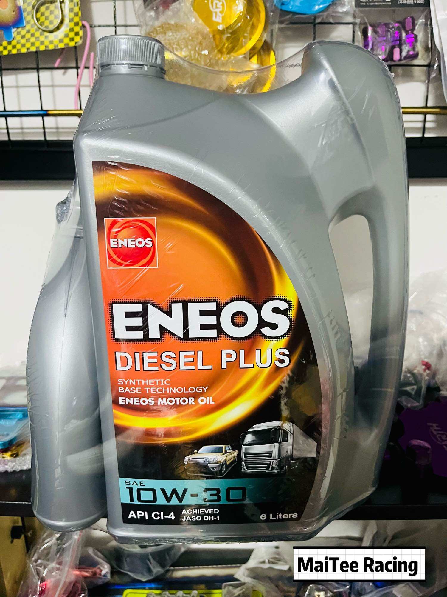 น้ำมันเครื่อง ENEOS DIESEL PLUS น้ำมันเครื่อง เอเนออส ดีเซล พลัส 10W-30 6+1 ลิตร | Lazada.co.th