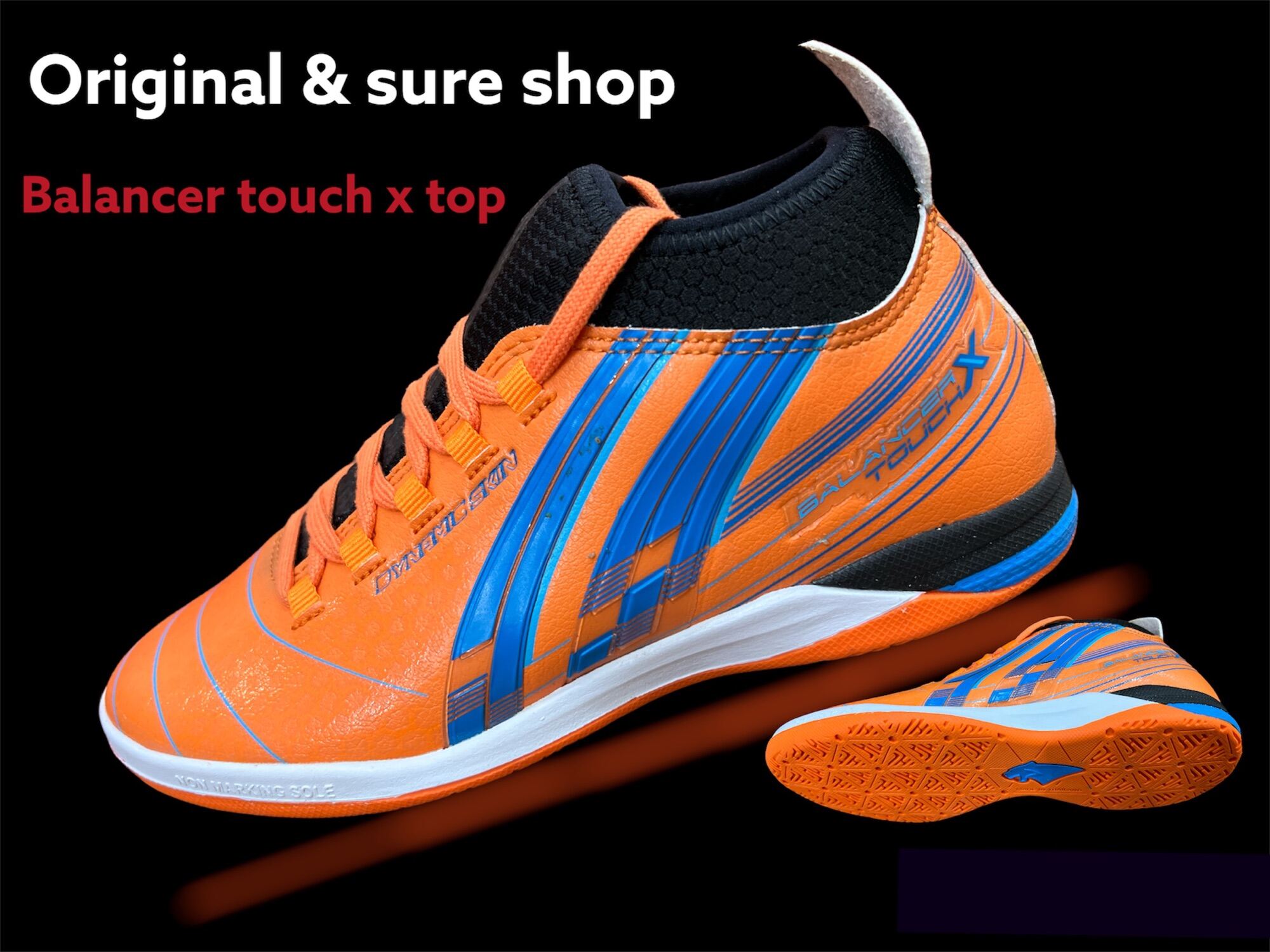 รองเท้าฟุตซอล pan Balancer touch x top microfiber | Lazada.co.th