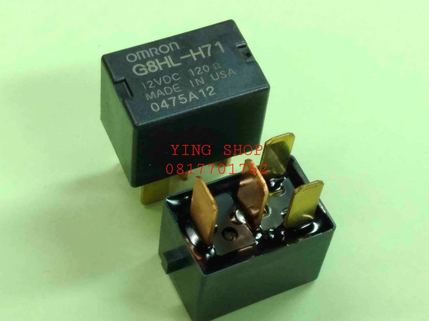 รีเลย์ G8HL-H71 รีเลย์รถยนต์Honda G8HL-H71 4ขา 12VDC 120 OHM สินค้าใน ...