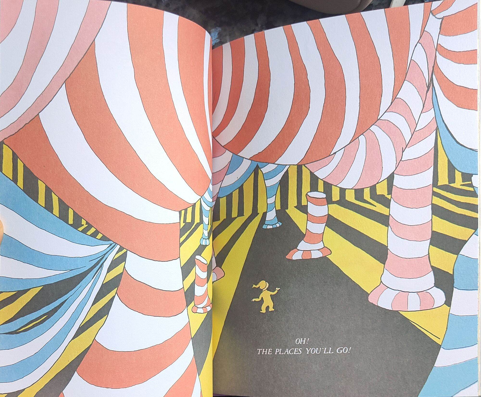 New Dr. Seuss Oh the Places Youll Go Yellow Back Book Paperback ...