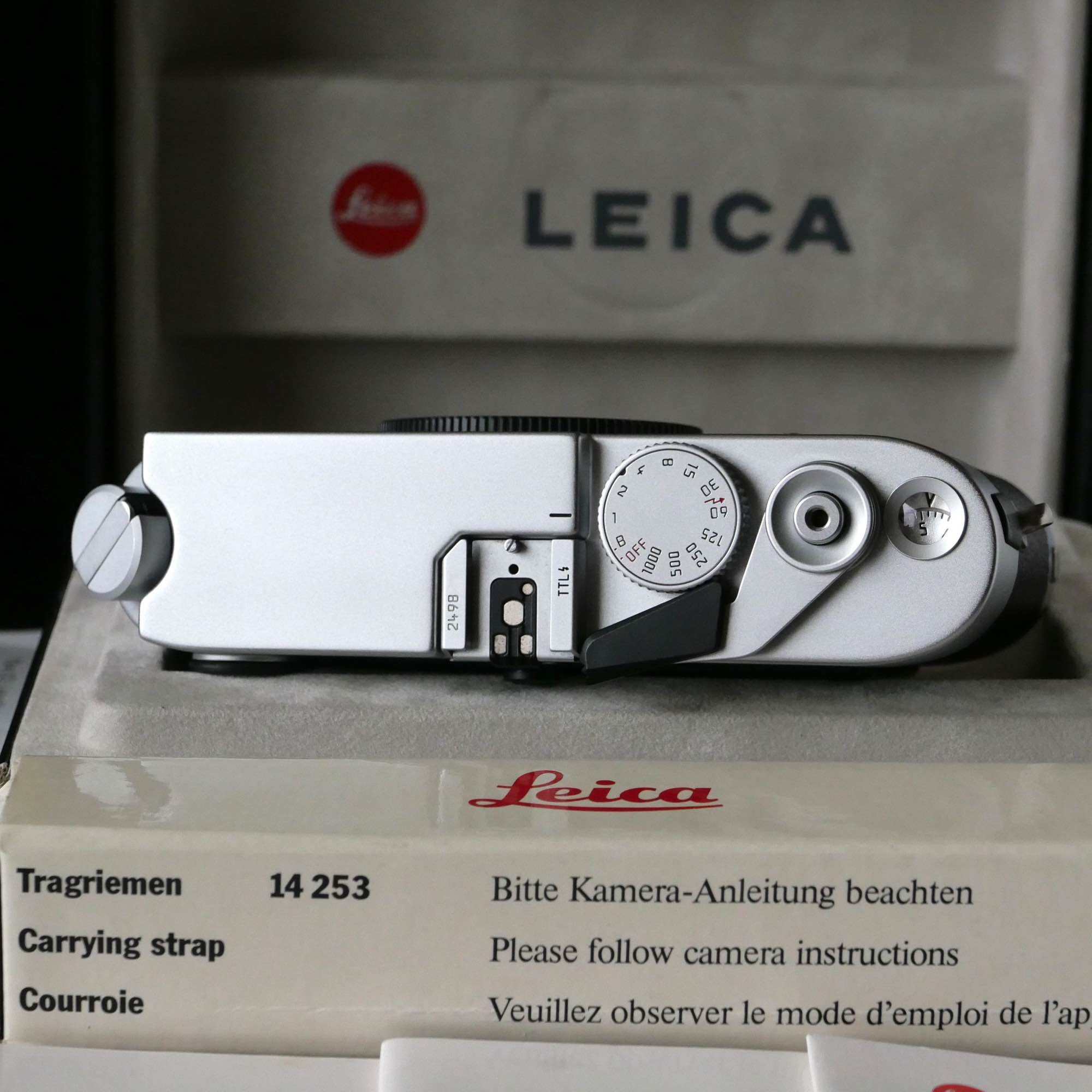 ( Used )Leica M6 TTL 0.72 Silver ( Top Mint ) - Leica.Naitounoi - ThaiPick