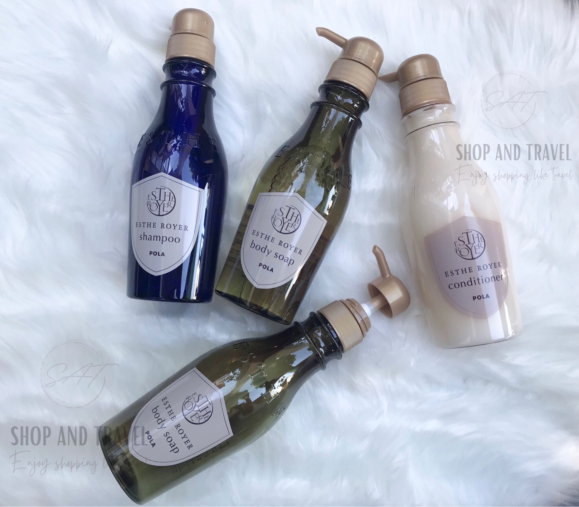 POLAขวดแท้จากญี่ปุ่น400mlแชมพู ครีมนวด สบู่พร้อมส่งShampoo POLA ESTHE ...