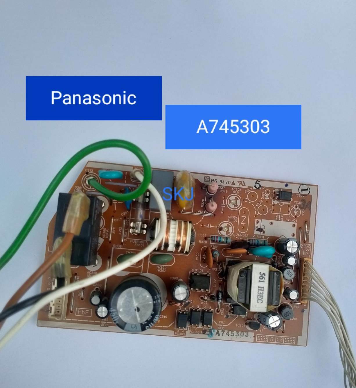 #อะไหล่ถอด #แผงจ่ายไฟคอยล์เย็น PANASONIC /Electronic controller power ...