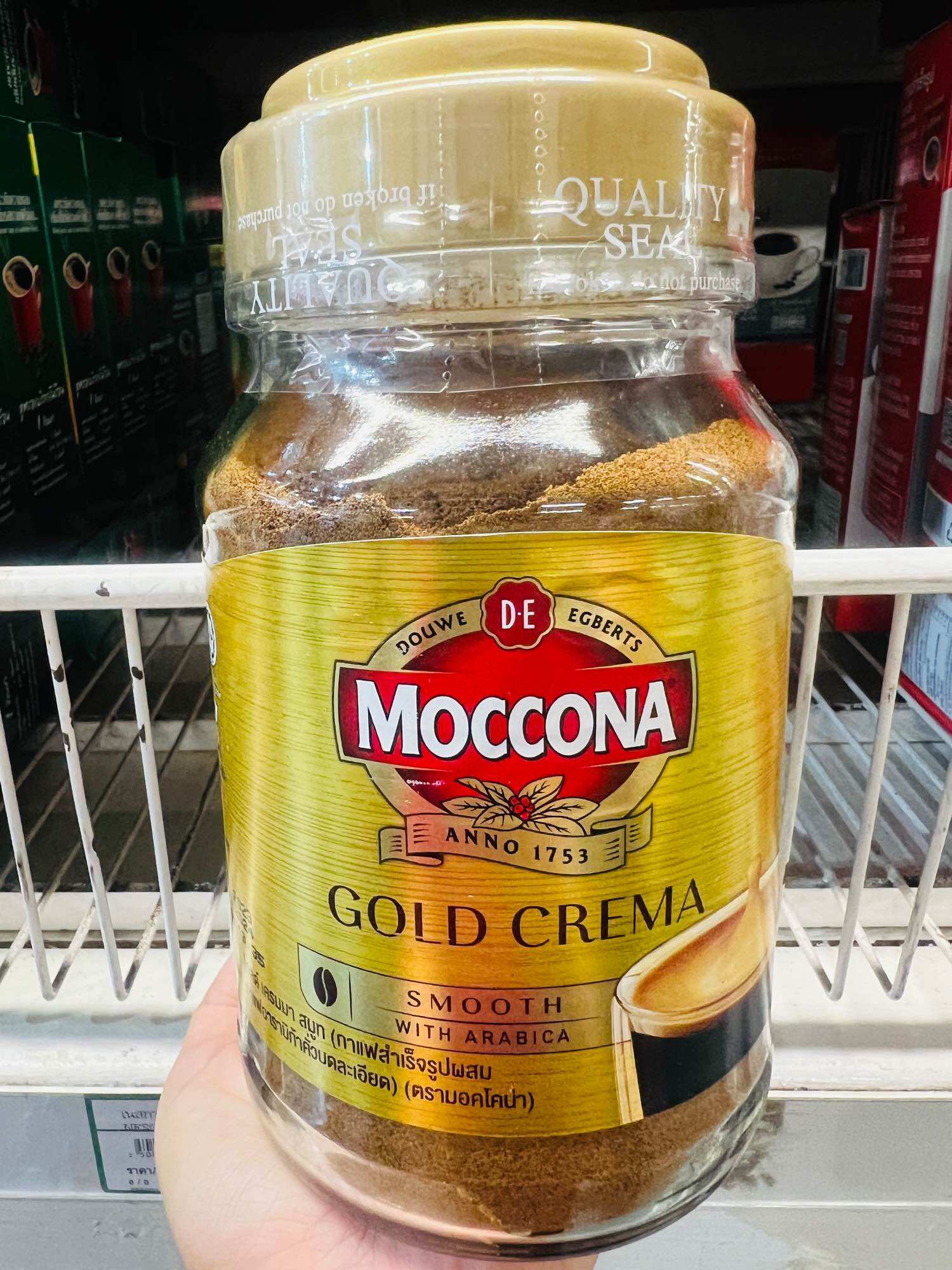 (ของแท้100%) Moccona Gold Creama Coffee มอคโคน่า โกลด์ เครม่า กาแฟ ...