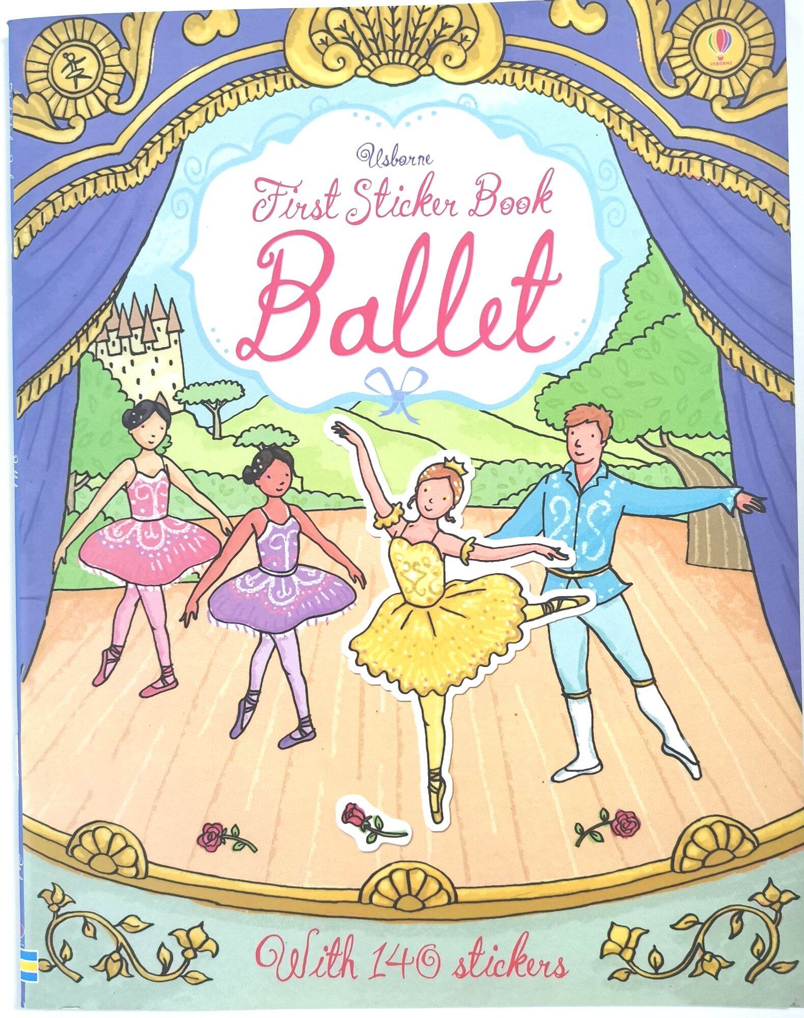 🌟มาใหม่🌟 Ballet sticker book สมุดภาพสติ๊กเกอร์ (เนื้อหาเป็นภาษาอังกฤษ ...