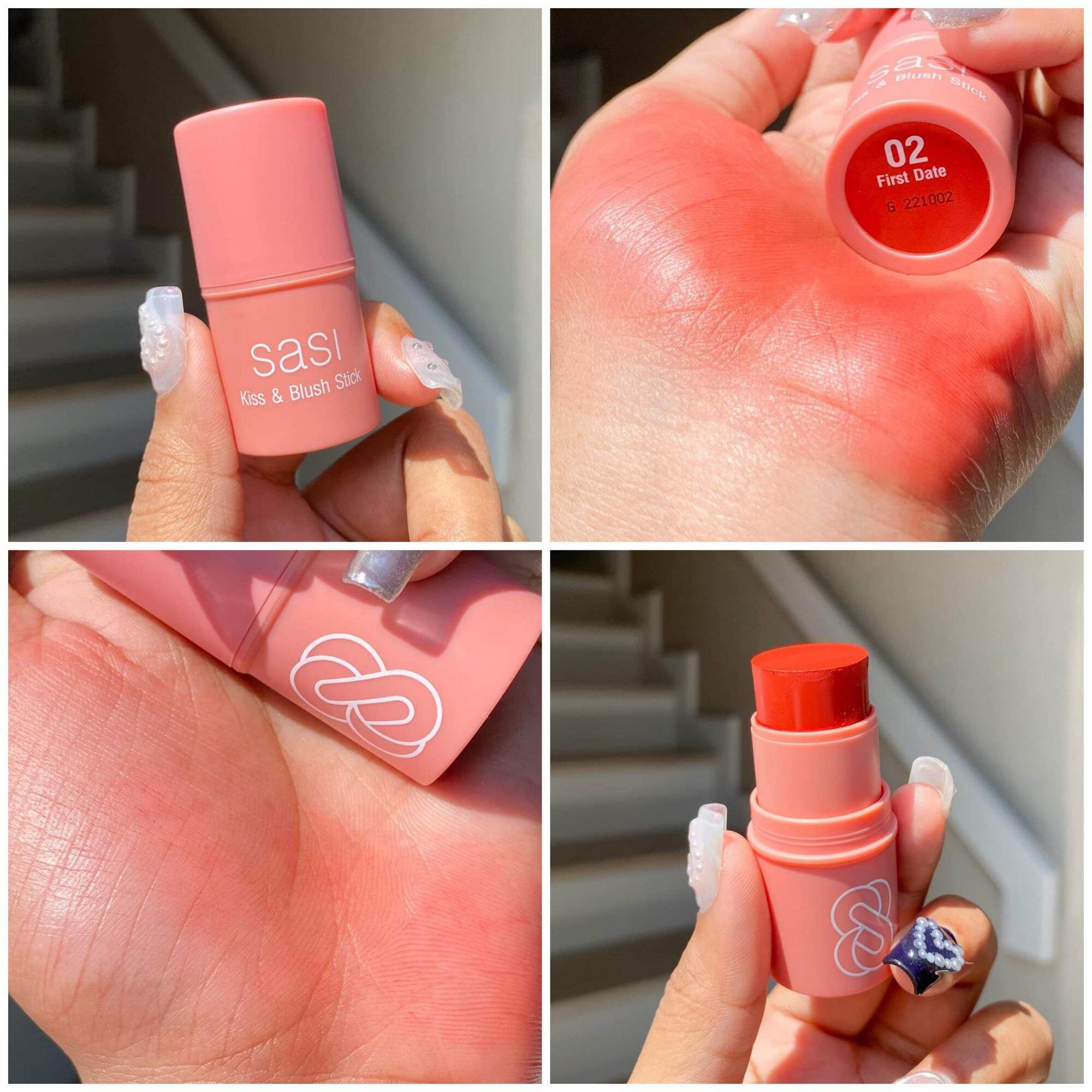 Blush Stick ของ Sasi ก็คือสีสวยม๊ากกก เนื้อครีมแบบแท่ง เนื้อบางเบา ...