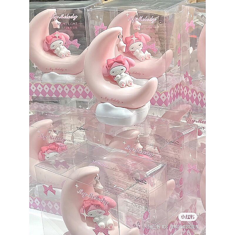 ซานริโอ โคมไฟตั้งโต๊ะ มายเมโลดี้ Sanrio My Melody LED Night Light Lamp ...