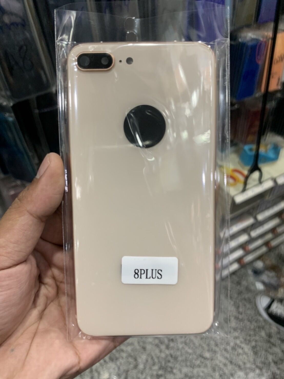 บอดี้ชุดiPhone 8Plus ฝาหลัง+แกนกลาง bodyชุด มีสี ดำ,ครีม,ขาว,แดง ...