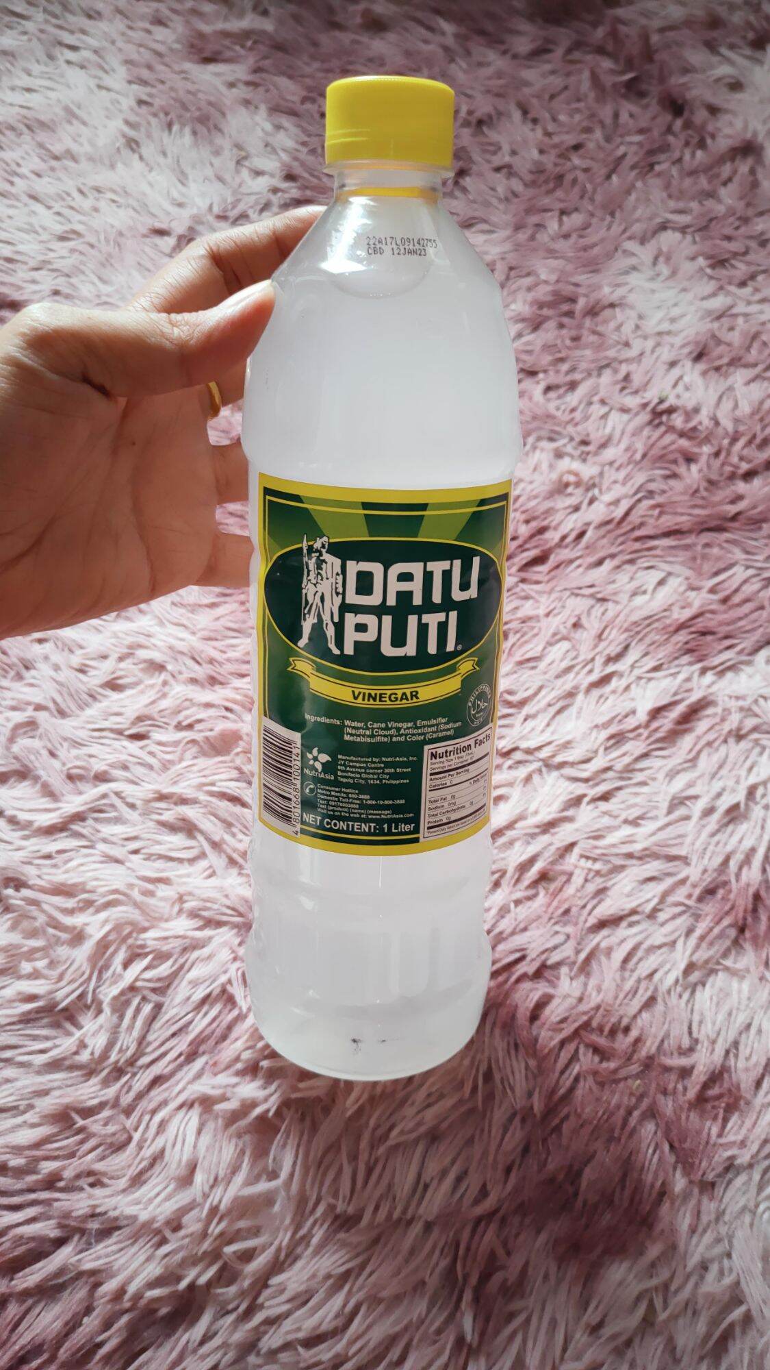 Datu Puti vinegar 1 Liter - Ph Goods by Ch&M - ThaiPick