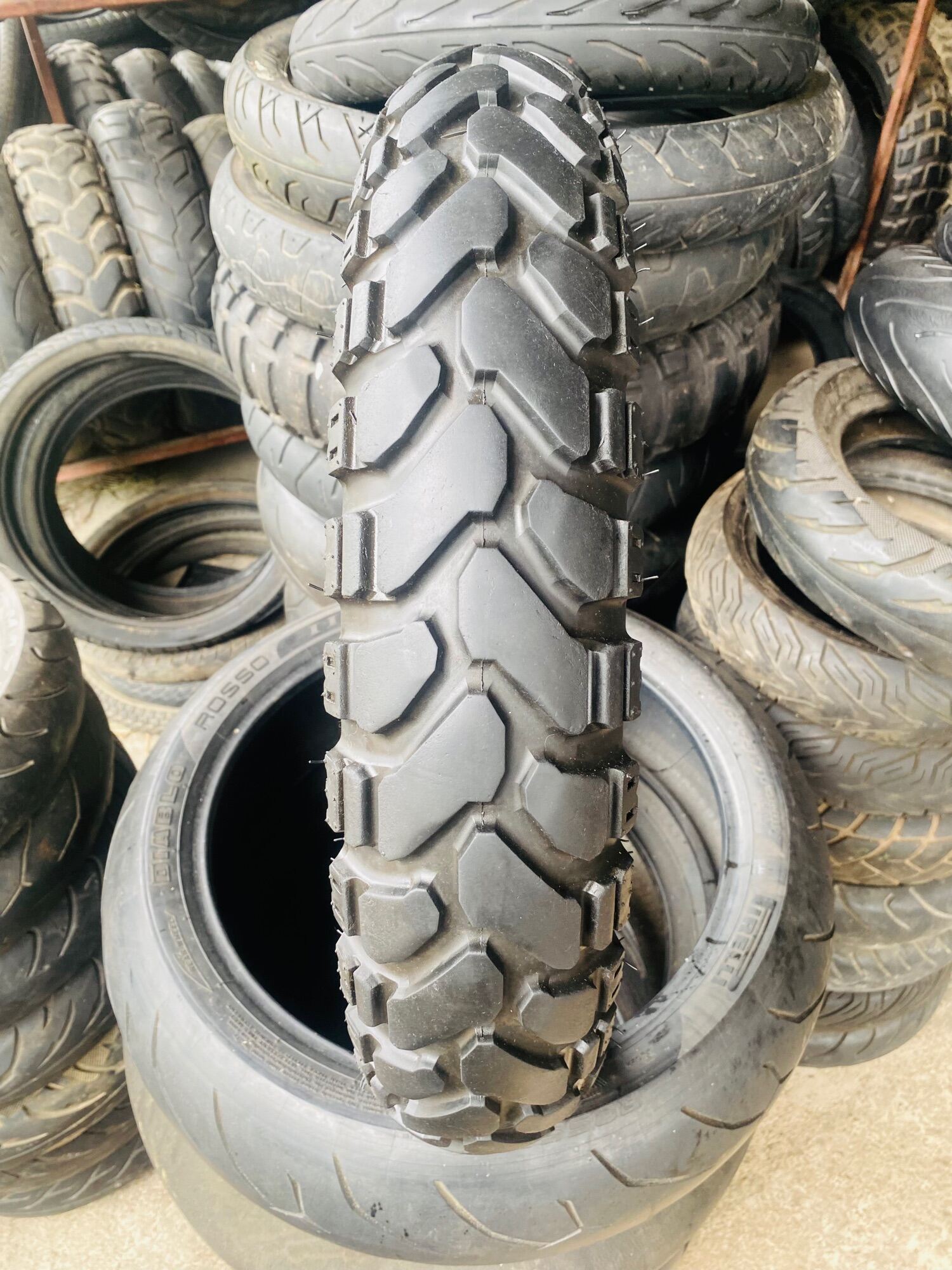 ยางมือสอง 120/70-19 ยี่ห้อ MITAS รุ่น ENDURO TRAIL E-07+ | Lazada.co.th