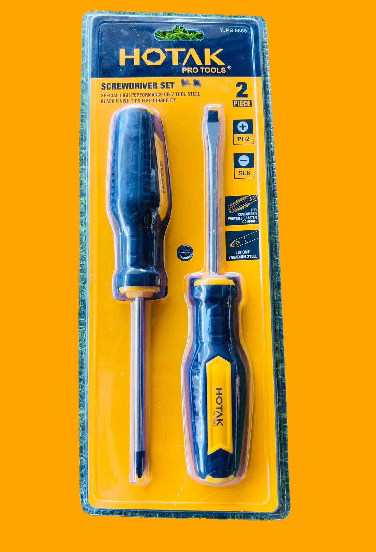 ไขควง หัวแม่เหล็ก 2ชิ้น หัวแฉก + ไขควงแบน HOTAK อย่างดี ราคาส่ง ...