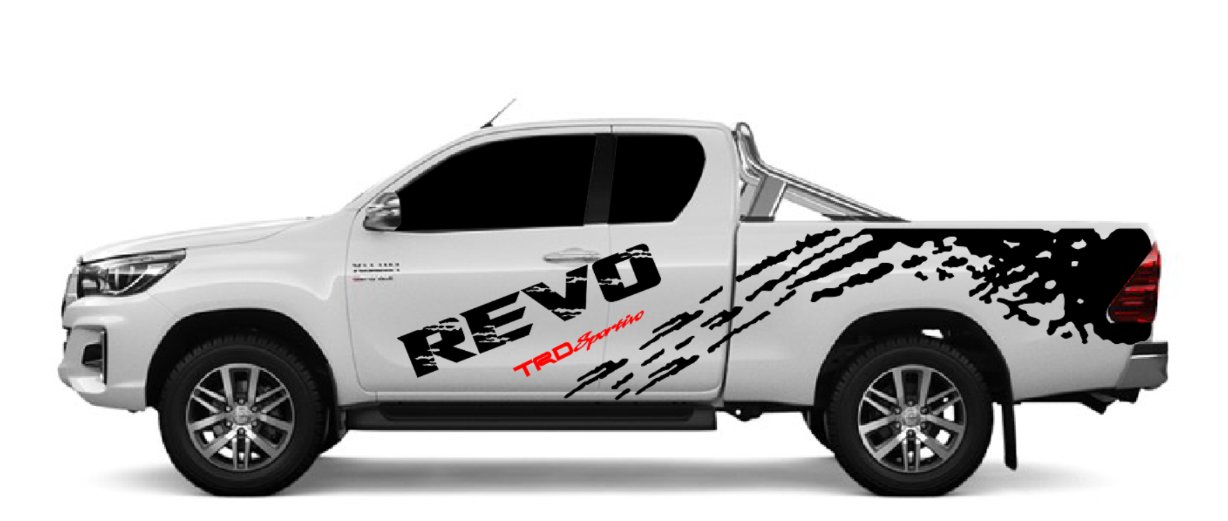 L-144 sticker Toyota revo Rocco สติ๊กเกอร์แต่งรถrevo สติ๊กเกอร์รถกระบะ ...