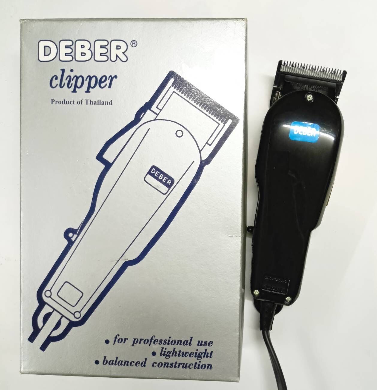 ปัตตาเลี่ยนตัดผม รุ่นกล่องเทา DEBER Clipper | Lazada.co.th