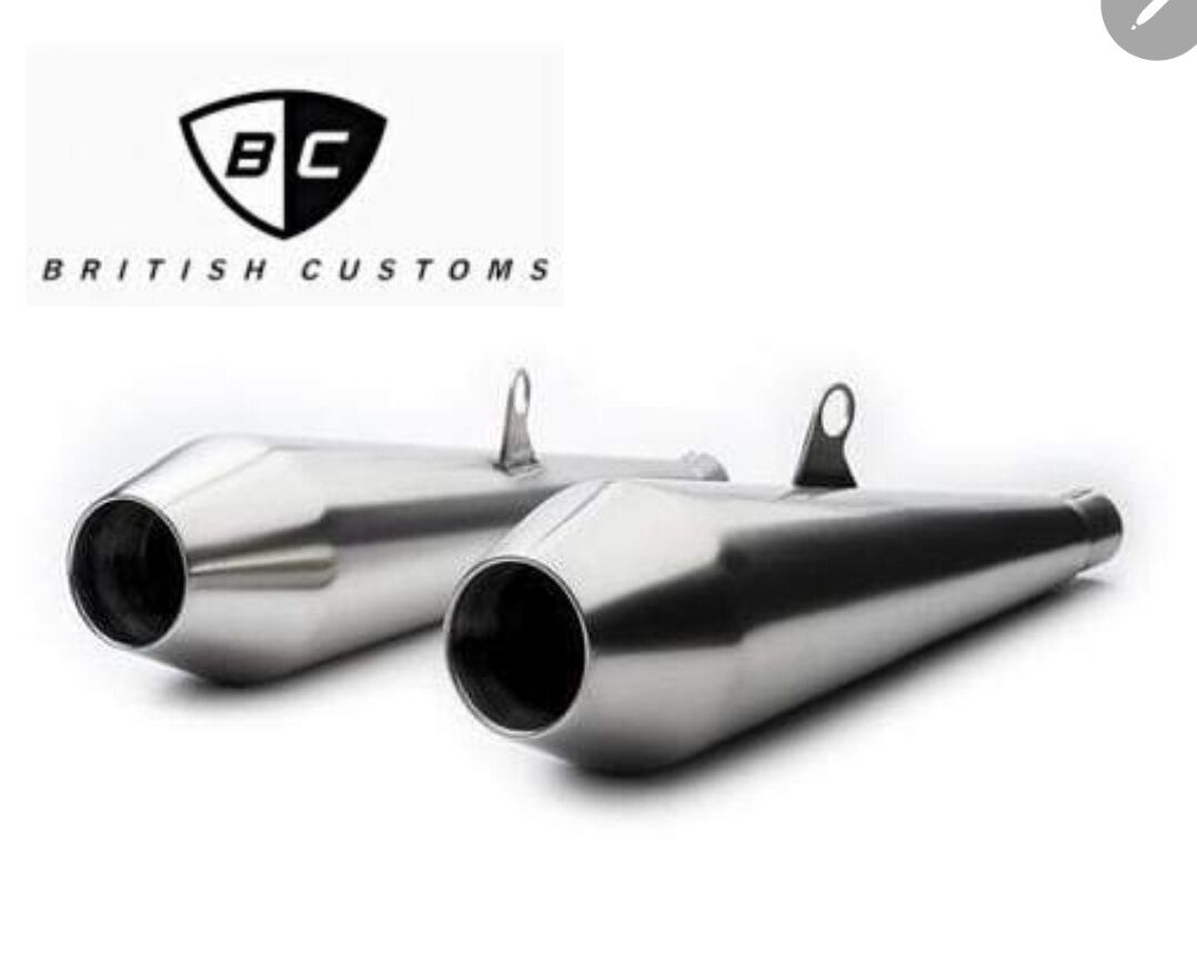 ปลายท่อ BC Predator Pro™ Slip On Exhaust for Thruxton R/Speed Twin ปี ...