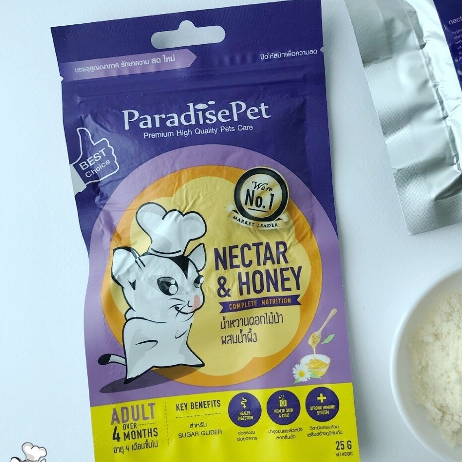PARADISE PET Nectar & Honey 25กรัม ( พร้อมส่ง ) - petsmiles - ThaiPick