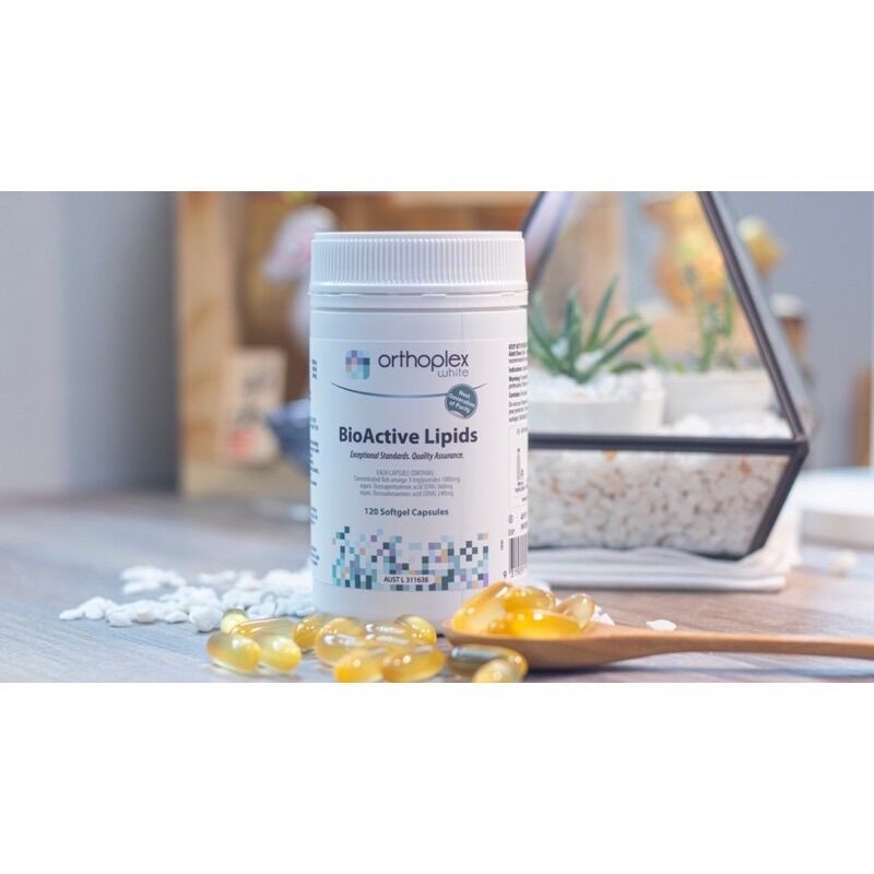 BioActive Lipids Fish Oil 1000 mg 120 Softgel caps 2x Strength นำเข้า ...