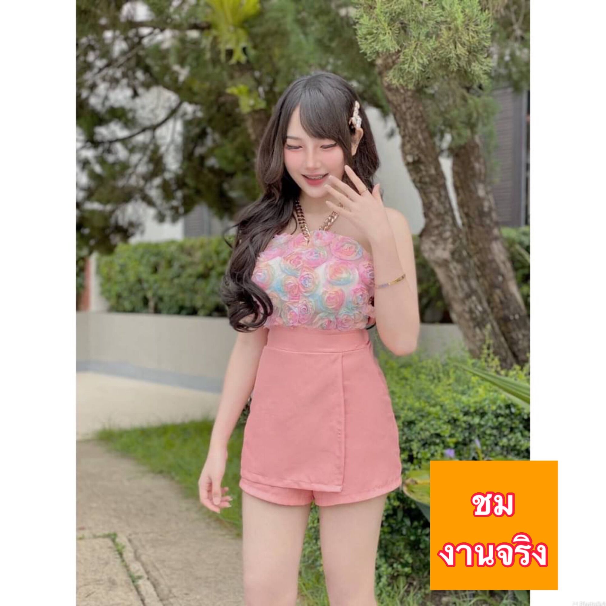 สินค้าขายดี???????? #สินค้านำเข้า ???????????????? ️รุ่น La583 ????จั้มสูท???? เซตแฟชั่นสุดฮิต ...