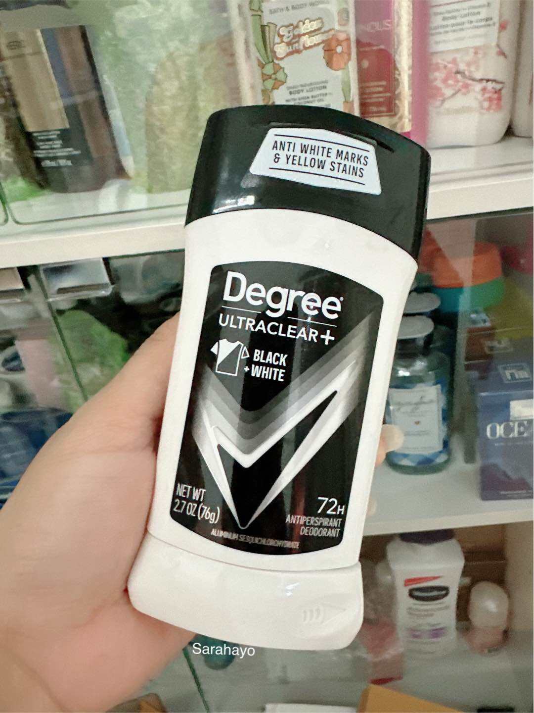 Degree Ultra Clear Black+White Antiperspirant Deodorant Stick 76g ...