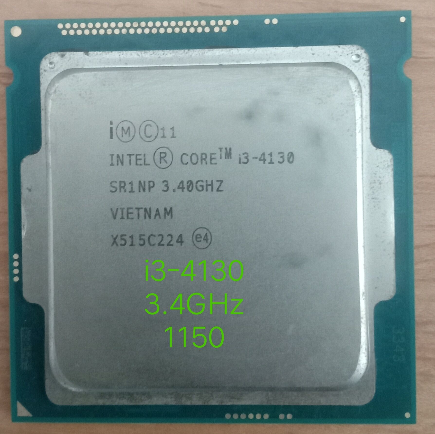 CPU (ซีพียู) INTEL CORE i3-4130 LGA1150 3.4GHz ประกันร้าน**ราคาถูก ...