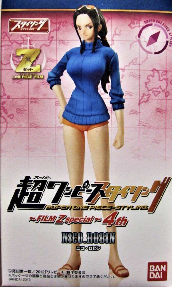 ไม่มีกล่อง Super One Piece Styling Film Z Special 4th Robin โมเดลวันพีช ...