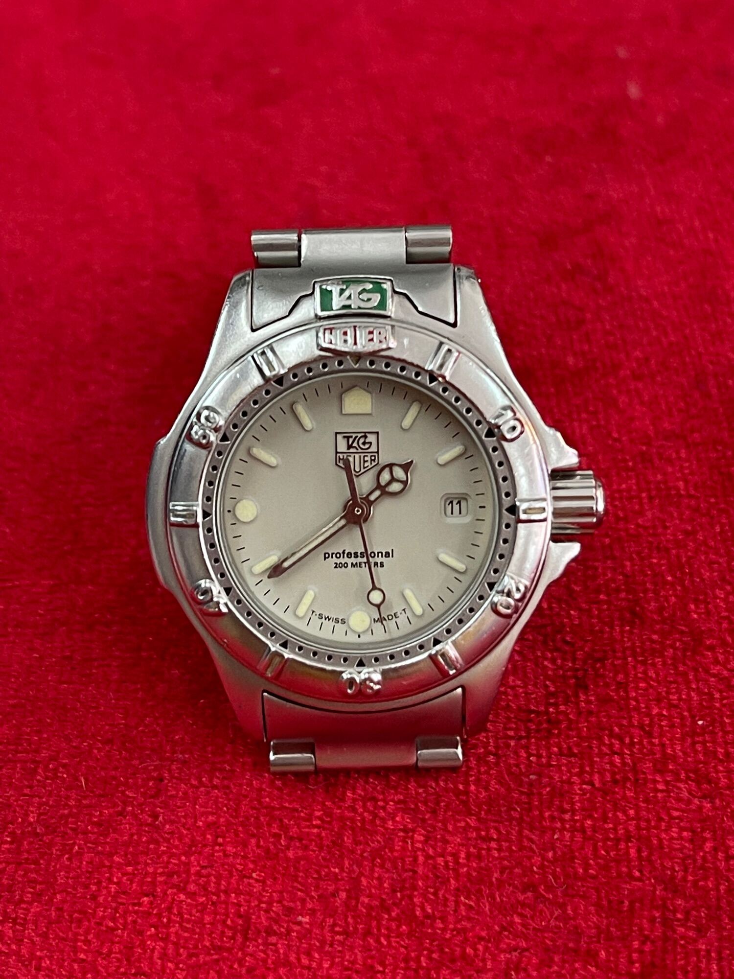 TAG HEUER????professional 200 m ????Quartz ตัวเรือนสแตนเลส - PPHappy ...