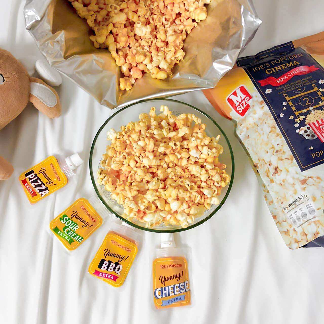 โจป๊อปคอร์น Joes Popcorn โจมูฟวี่ ( JOE Movie ) แบบถุง 80 กรัม ( SIZE M ...