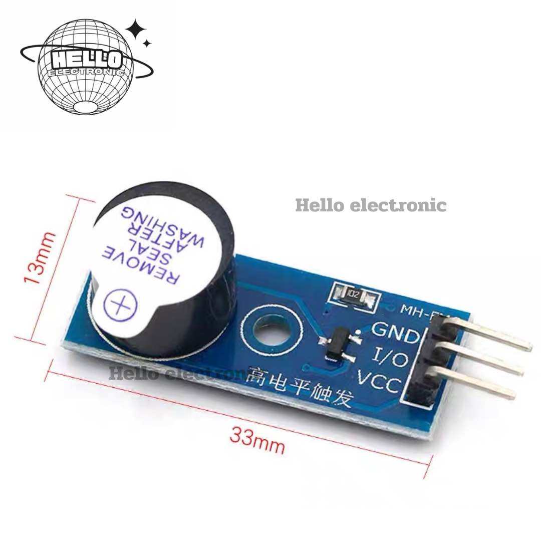 โมดูลบัสเซอร์ Buzzer Module โมดูลส่งเสียงเตือน | Lazada.co.th